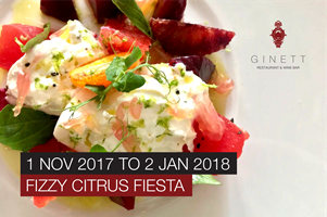 Ginett's Special Citrus Menu